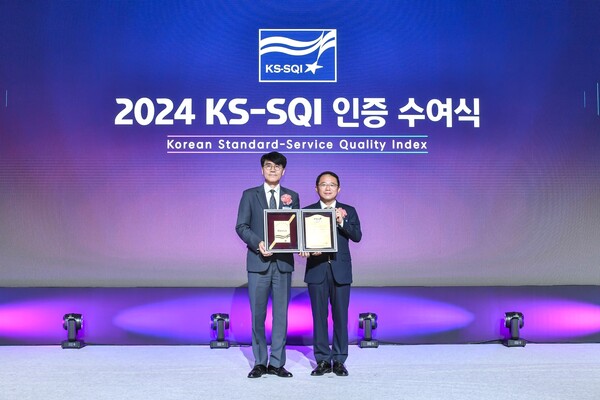 린나이, 2024년 한국서비스품질지수(KS-SQI) 가정용 보일러 A/S 부문 1위